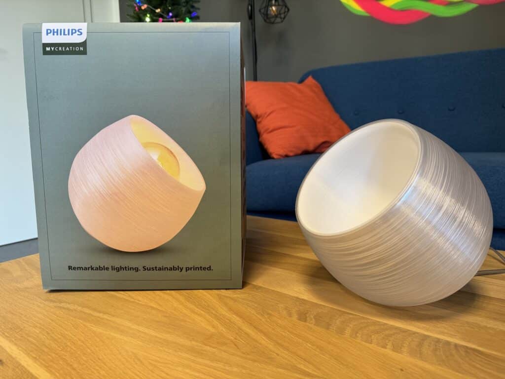 Philips MyCreation: Table lamp from the 3D printer - Hueblog.com