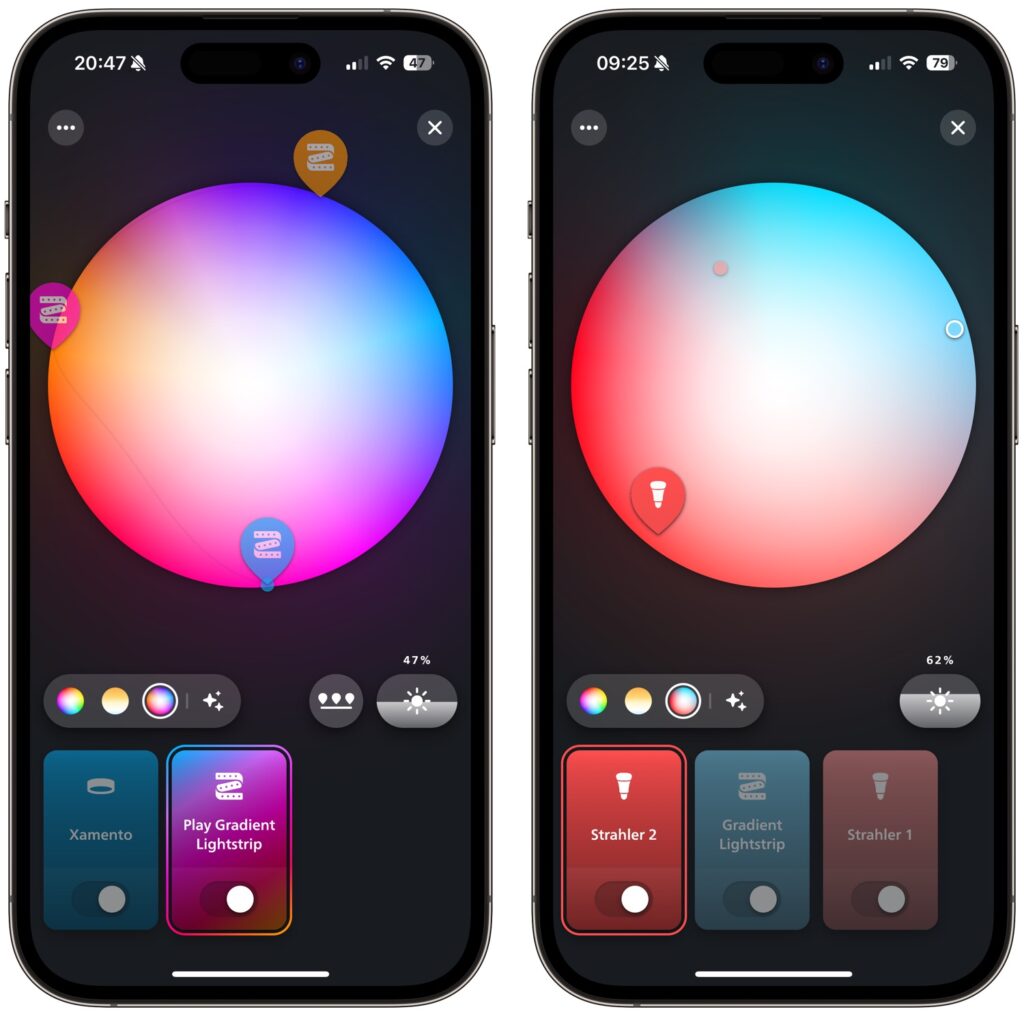 Philips Hue introduces third colour wheel for scenes - Hueblog.com