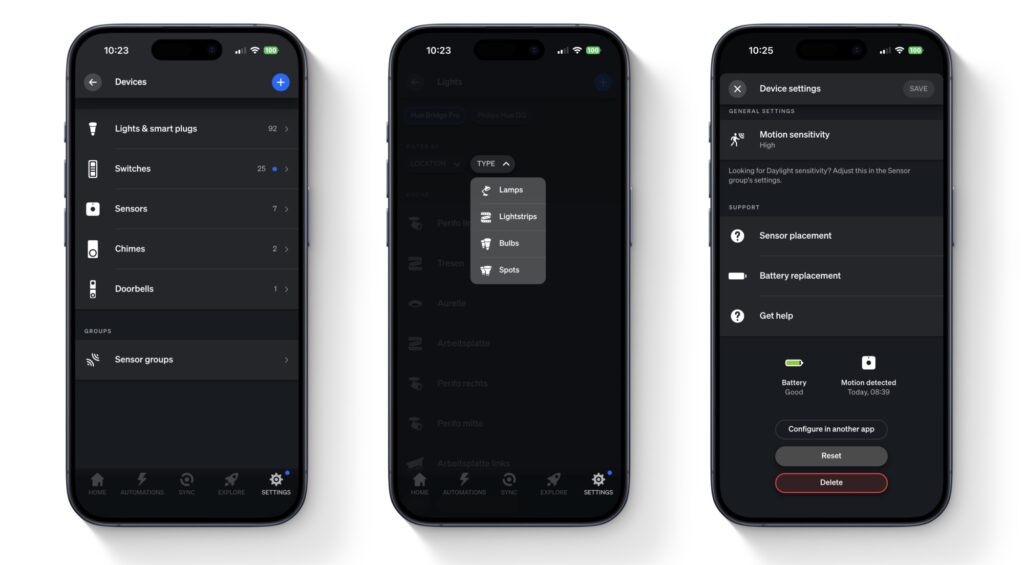 Major update to the Philips Hue app to version 5.57 - Hueblog.com