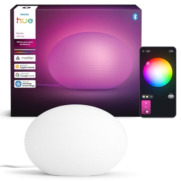 New Philips Hue Flourish table lamp now available in Europe - Hueblog.com